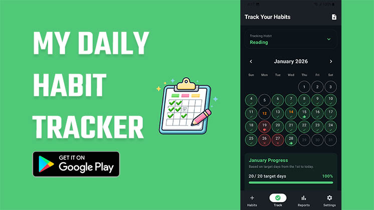 Easiest Habit Tracker App for Android | Track your Goals